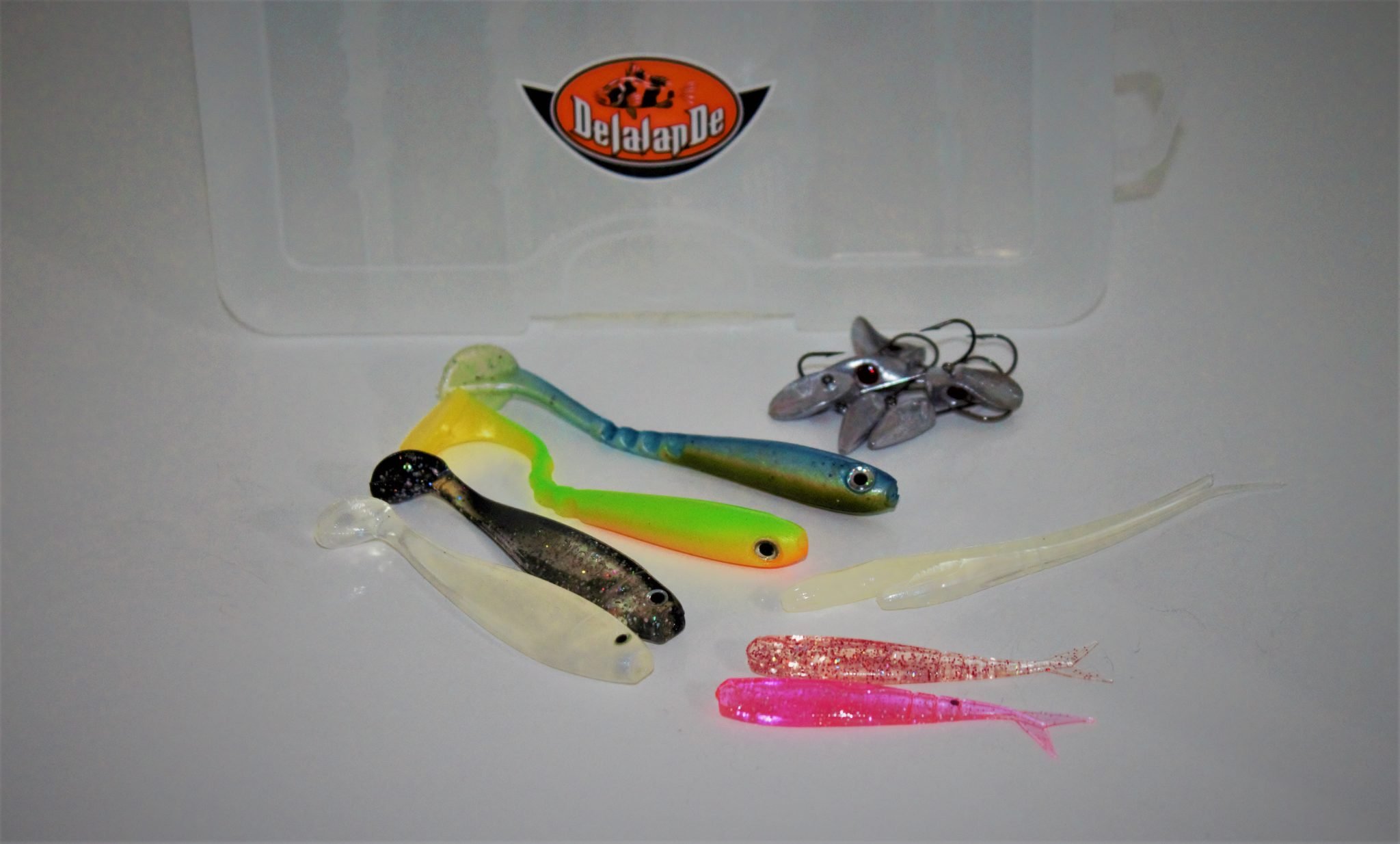 SPINNING COMBO SET FOR SEABASS - Soft baits