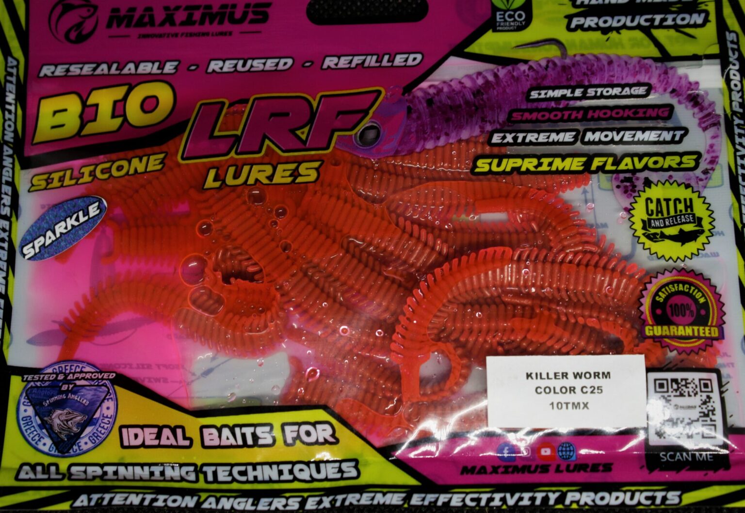 MAXIMUS KILLER WORM - Custom soft baits